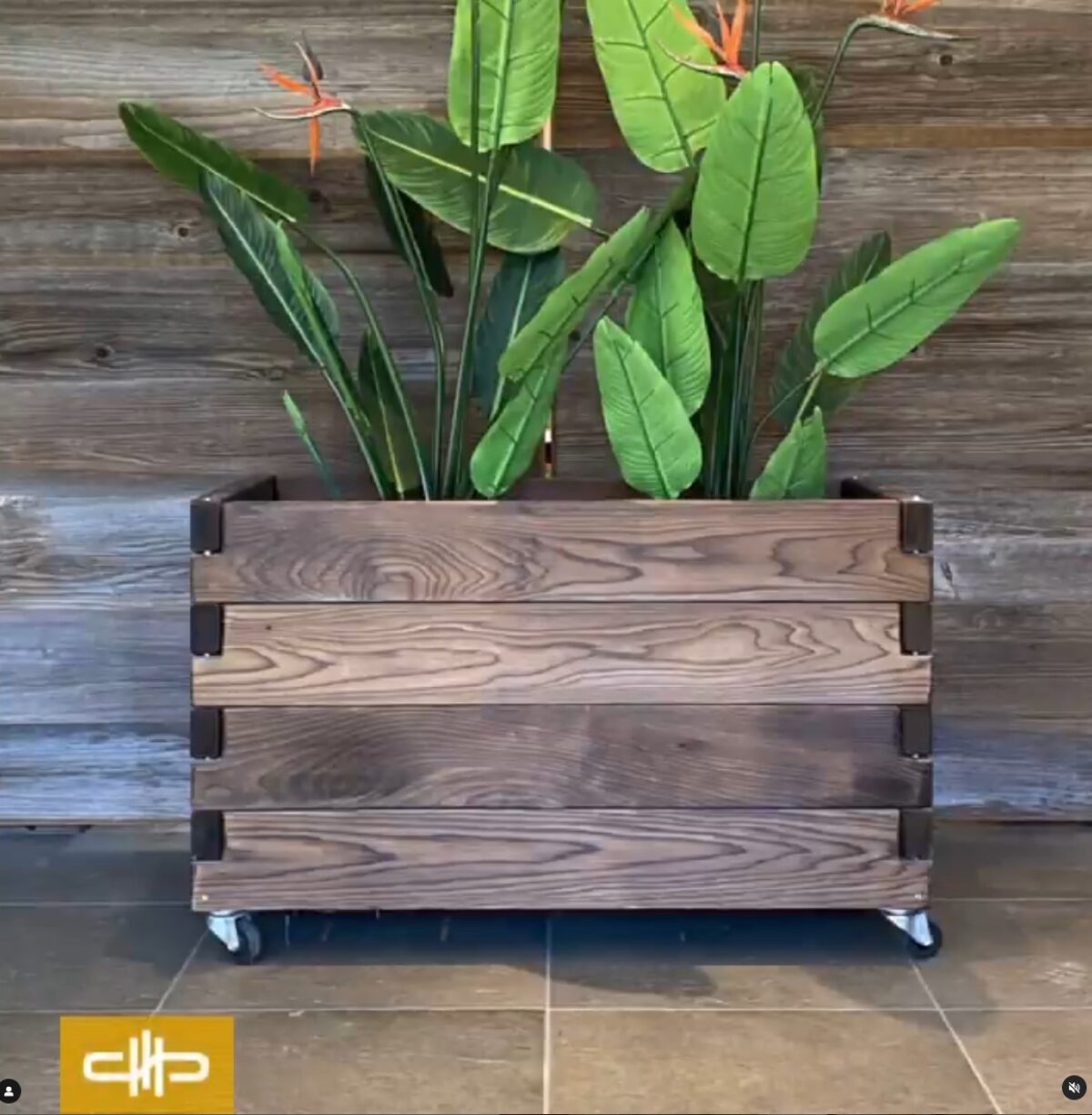 Custom Yakisugi Shou Sugi Ban Planter Boxes - Sonoma Millworks